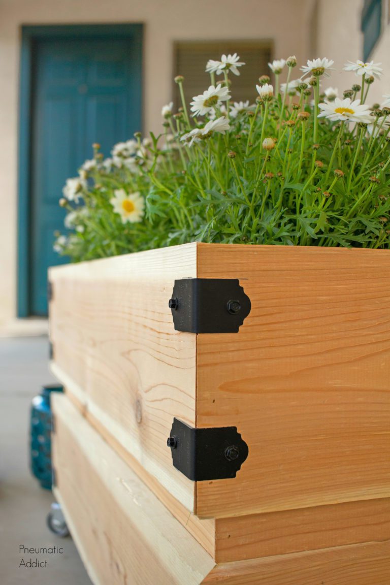 DIY: How to Build a Simple Rolling Planter - Building Strong