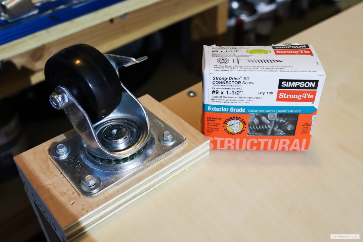 How to Build a DIY Mobile Workbench - Building Strong