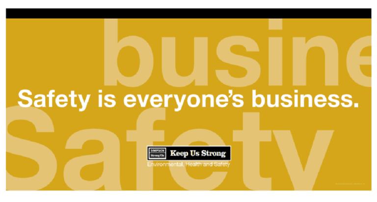 Everybody Matters: Safety Never Takes a Holiday - Building Strong