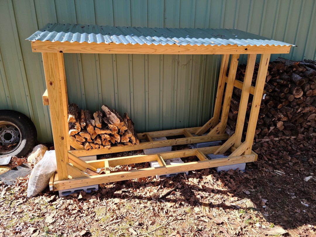 Build Firewood Rack With Roof Build Firewood Rack With Roof